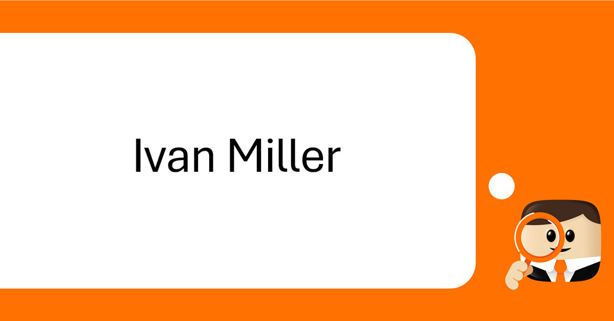 Chef de Partie | Ivan Miller